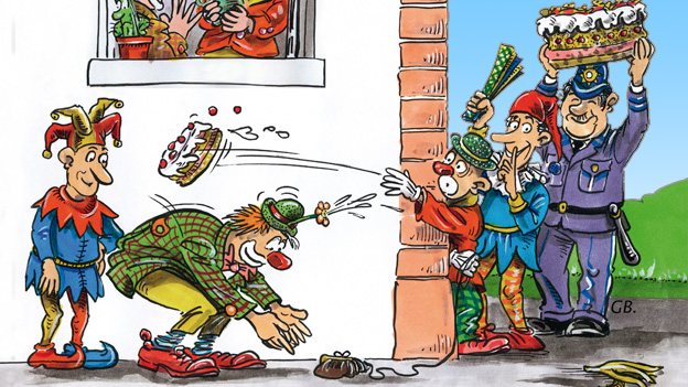 Real slapstick! - SPICK